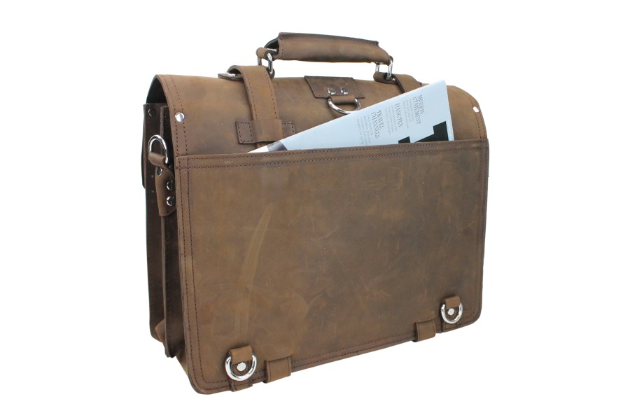 Vagabond Traveler 16" Heavy Duty Sport Briefcase & Book Backpack L69